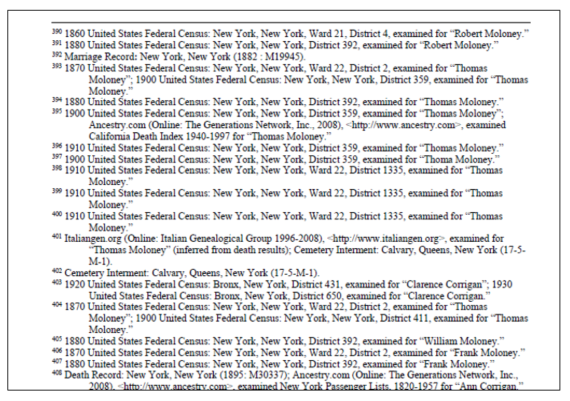 Narrative Family History – Boyd Thomas Research